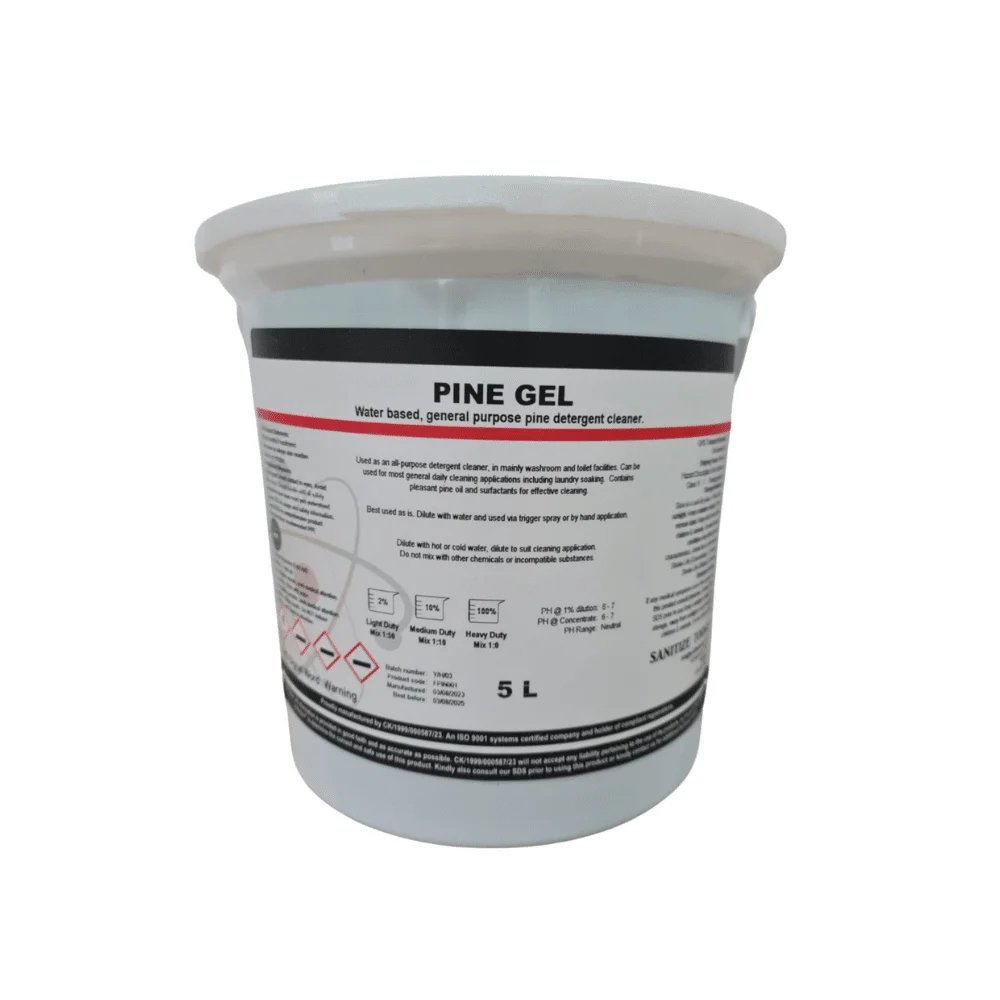 Pine Gel 5L • Cleaning Equipment • Shop Online • Sanitize Today