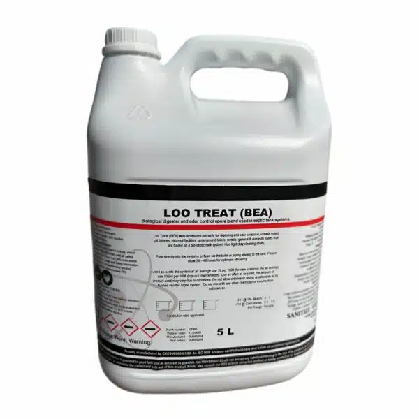 Loo Treat BEA Pit Toilet and Septic Tank Chemical 5L • Sanitize Today