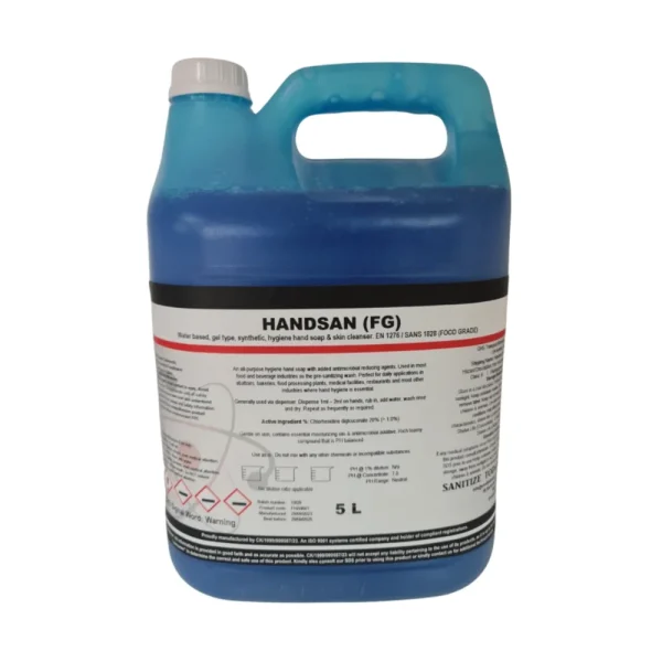 Anti-Bacterial Hand Soap 5L Handsan (Food Grade) - Handsan (FG ...